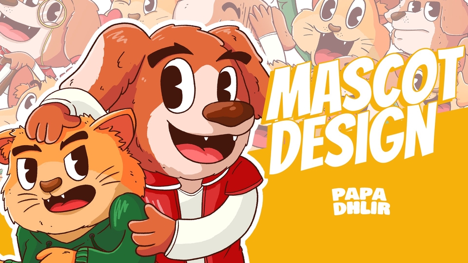 Desain Karakter / Maskot fullcolor