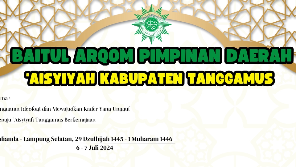 Spanduk Baitul Arqam