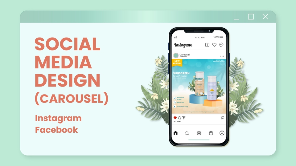 DESAIN FEED & STORY INSTAGRAM PROFESIONAL (CAROUSEL)