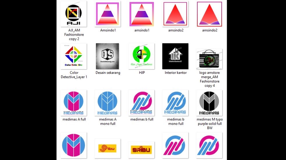 Desain Logo berbagai jenis bidang usaha
