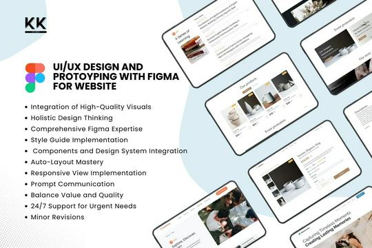 UI/UX Design, Prototyping and Wireframe Professional with Figma for ...