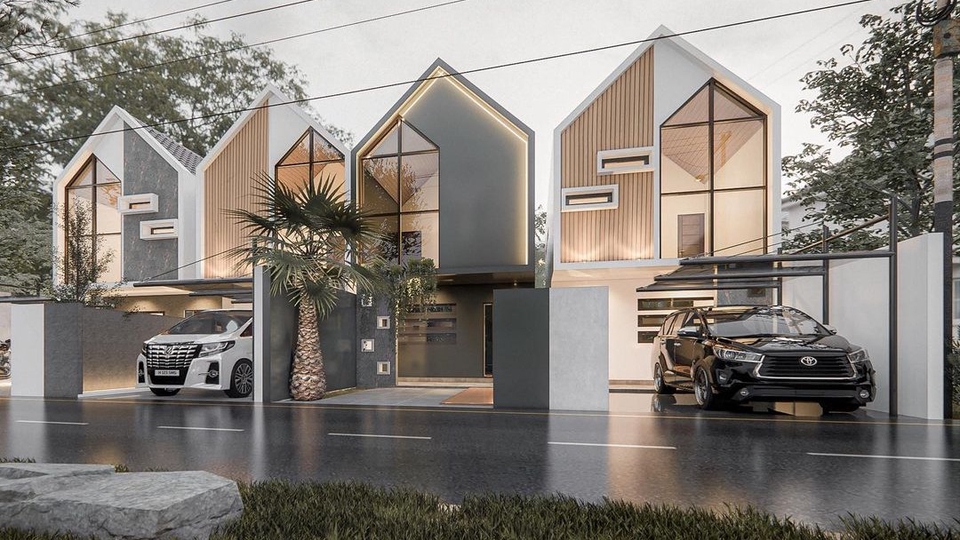 JASA ARSITEK DESAIN 3D RUMAH TINGGAL, GEDUNG, TOKO, CAFE, KLINIK ...