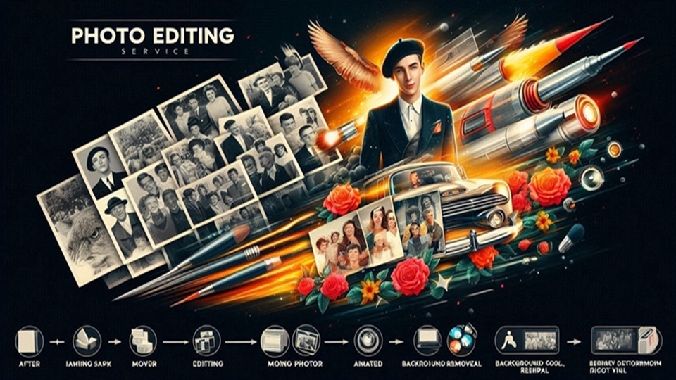 Jasa Edit Foto Jadul & Hitam Putih Jadi Berwarna | Foto Bergerak ...