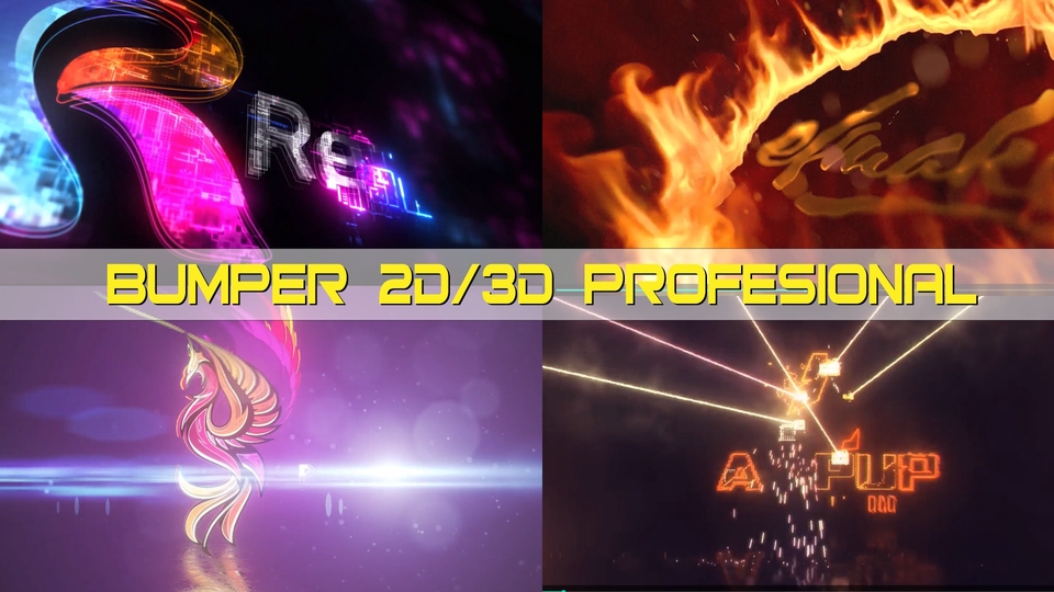 Jasa Pembuatan Bumper, Opening, Intro Logo 2D atau 3D Profesional