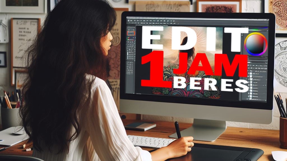 [1 JAM JADI] Edit Segala Jenis Gambar Sesuai Kebutuhan