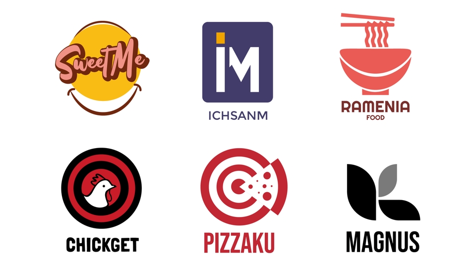 Desain Logo Modern, Simple untuk Perusahaan, Brand, UMKM