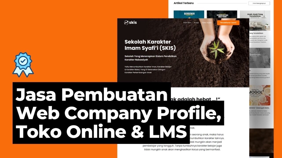 Web Company Profile, Toko Online, & LMS