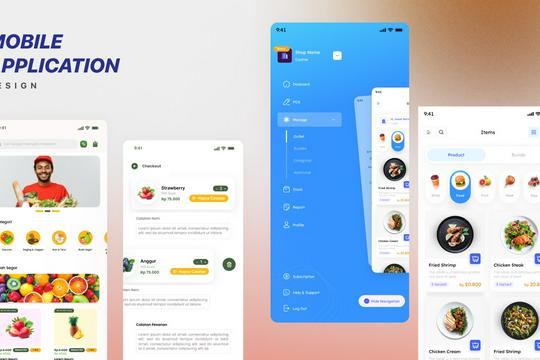 Jasa Profesional Pembuatan UI Desain Mobile App