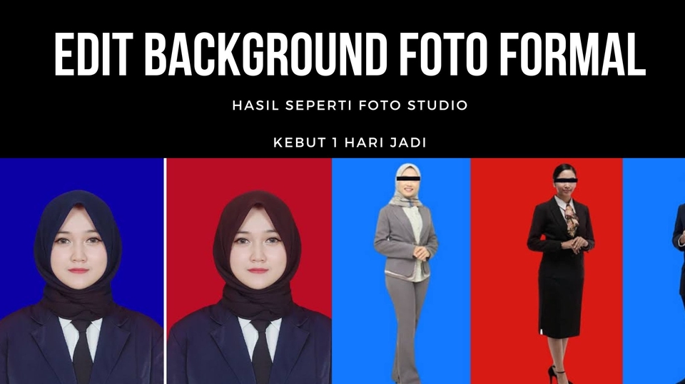 EDIT BACKGROUND FOTO FORMAL