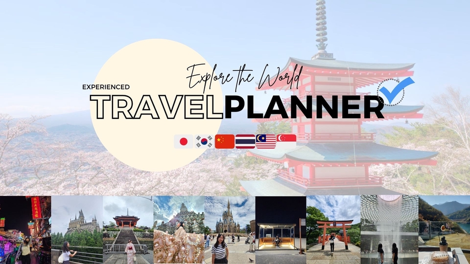 Personalized Travel Planner Itinerary Thailand Jepang Korea Selatan ...