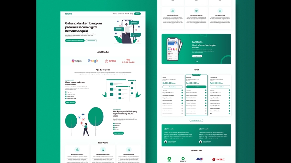 MODERN UI/UX WEB DESIGN
