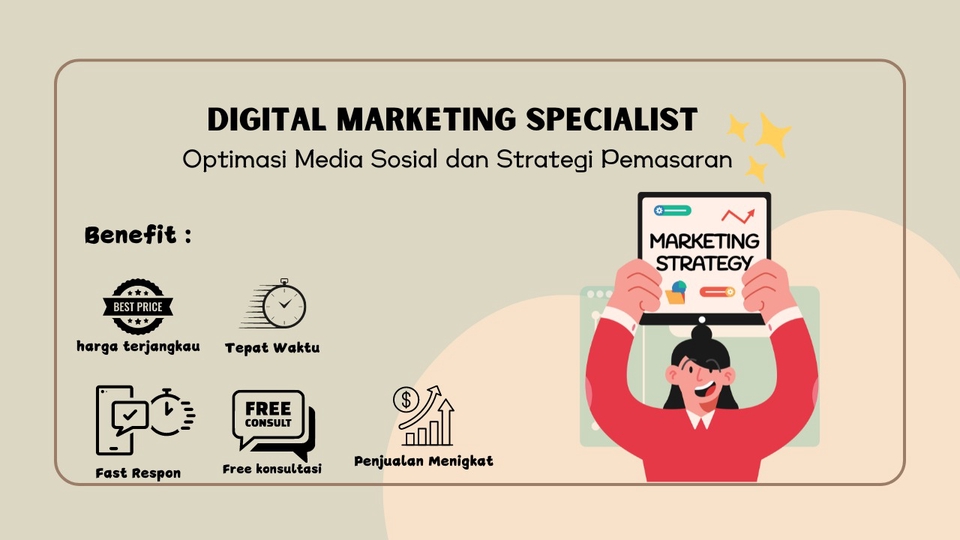 Digital Marketing Specialist: Optimasi Media Sosial dan Strategi Pemasaran untuk Bisnis Anda