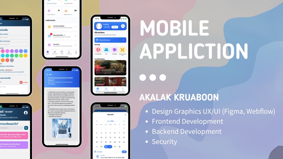 Mobile Application Clossplatform Android, IOS