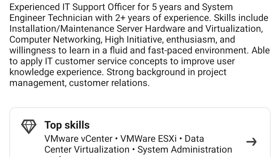 Setup or FIX Windows Server (AD, DNS Server, WSUS, etc), Linux Server, VMWare (EXSI, VCenter)