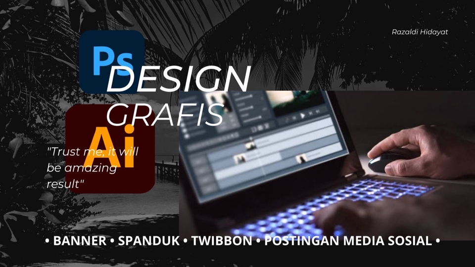 Postingan Media Sosial untuk akun Resmi Produk atau Instansi Pemerintahan