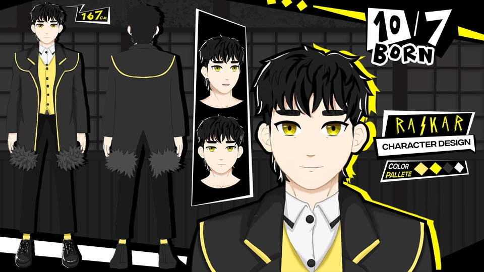 Desain Karakter 2D Grafis