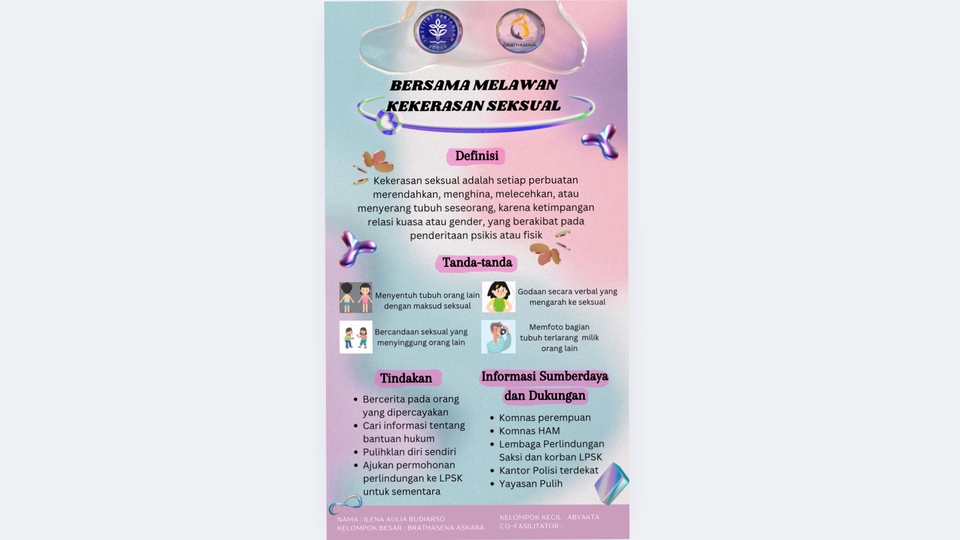 Design Poster Tugas SMP/SMA/Kuliah