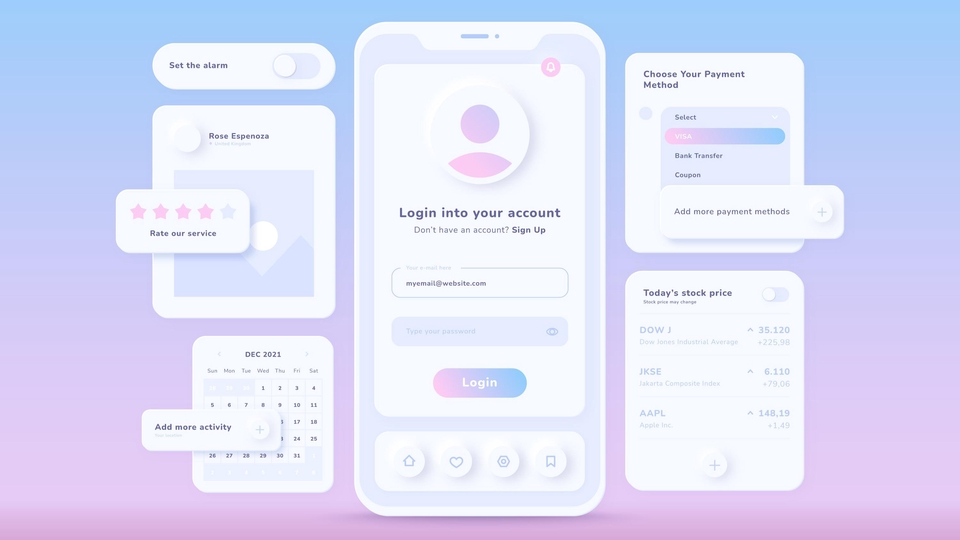 รับออกแบบ UXUI สำหรับ Website Responsive, Mobile, iPad