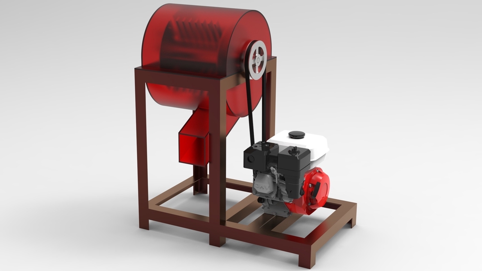 Jasa Render 3D Mesin/Alat/Objek dengan Keyshot