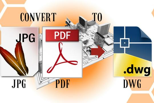 Convert PDF to DWG
