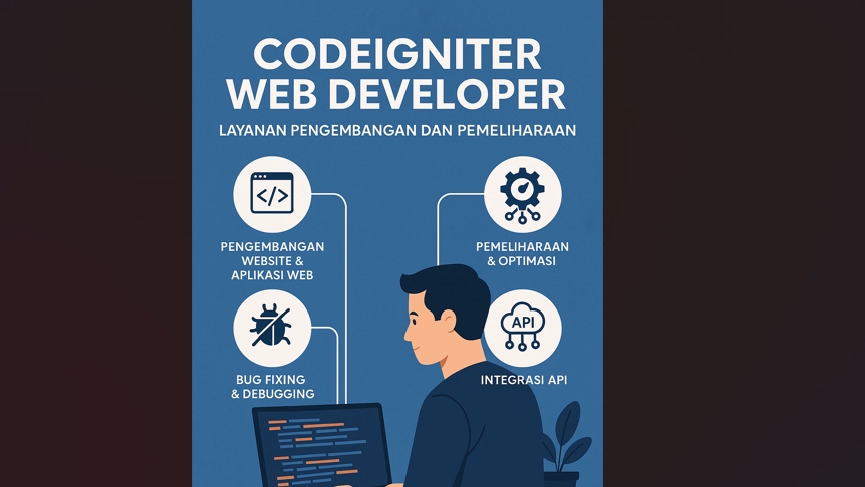 Codeigniter Web Developer - Layanan Pengembangan dan Pemeliharaan