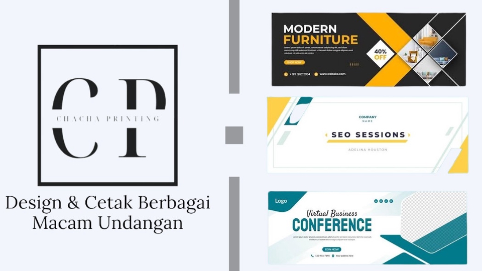 Design & Cetak Berbagai Macam Undangan Dan Banner