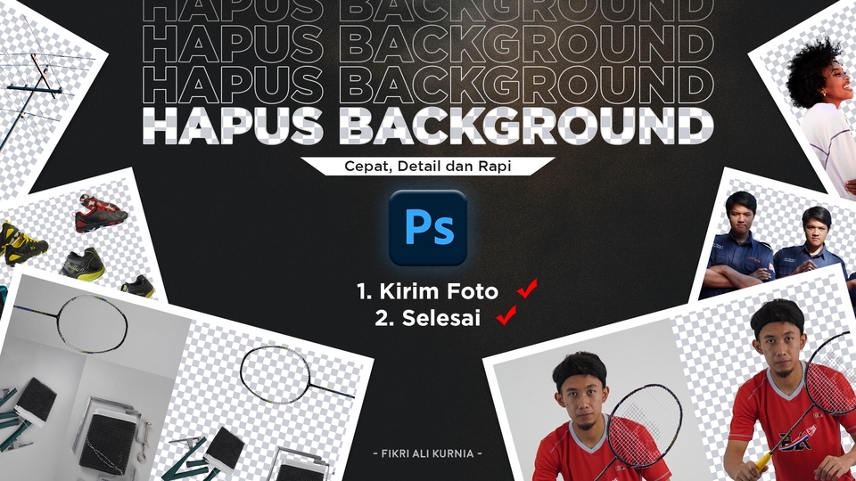 Hapus Background Detail (Foto Produk / Orang)