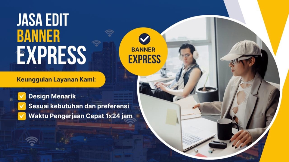 Jasa Design Banner Express Online [Jasa Edit Modern, Kreatif]