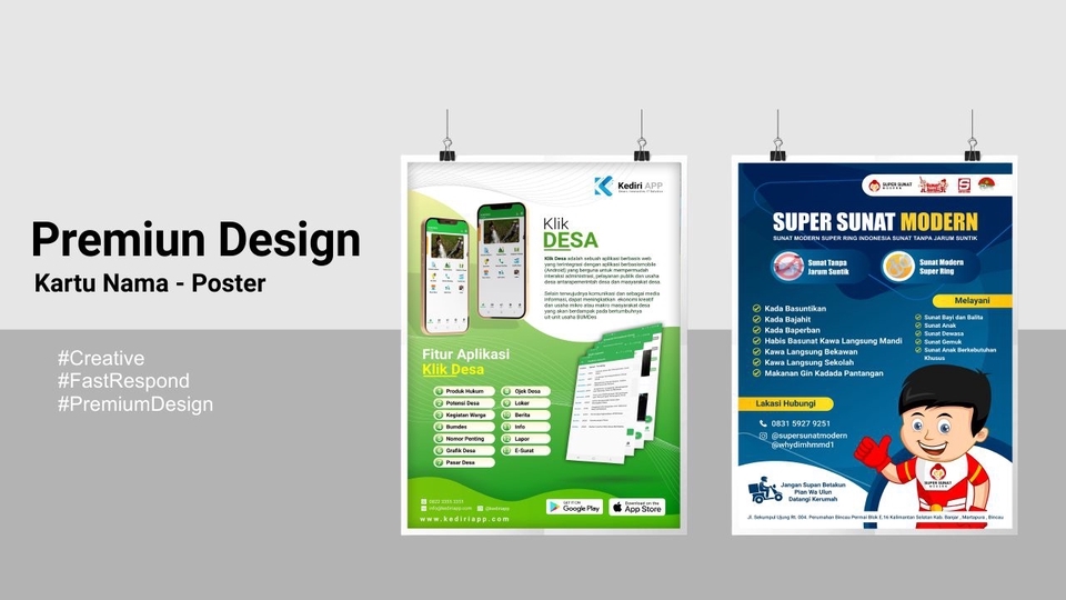 Desain Poster 1 Hari Jadi