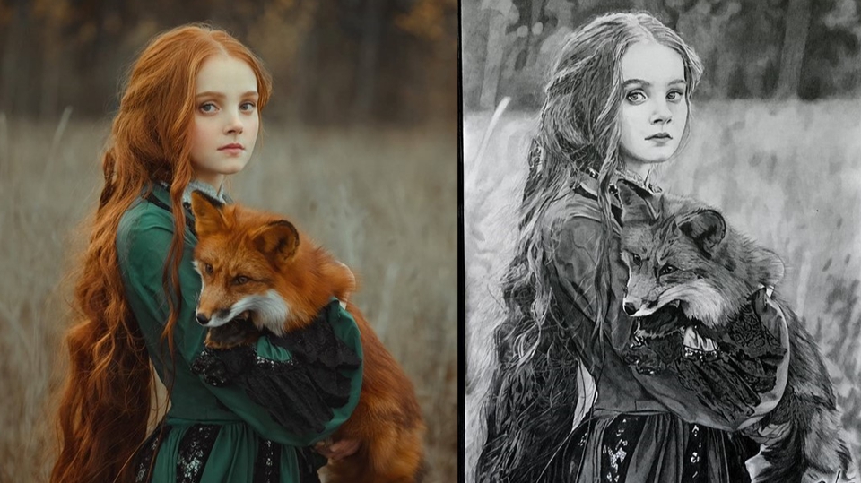 GAMBAR PORTRAIT, REALIS DAN HIDUP