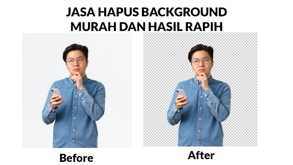 Hapus Background Foto atau Gambar Murah