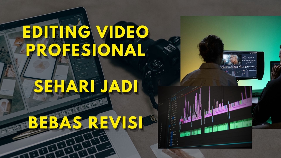 Editing Video Bebas dengan hasil Professional, Bebas Revisi, Jadi 1 Hari