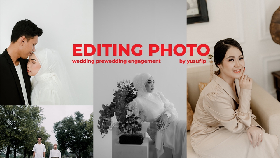 Photo Editing Wedding Prewedding Engagement Event