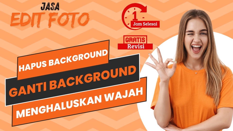 Jasa Edit Foto Profesional 1 Jam Jadi