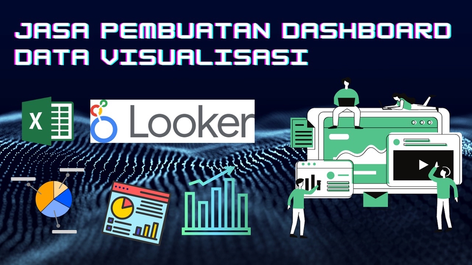 Data Visualisasi menggunakan Microsoft Excel, Looker Studio dan lain-lain