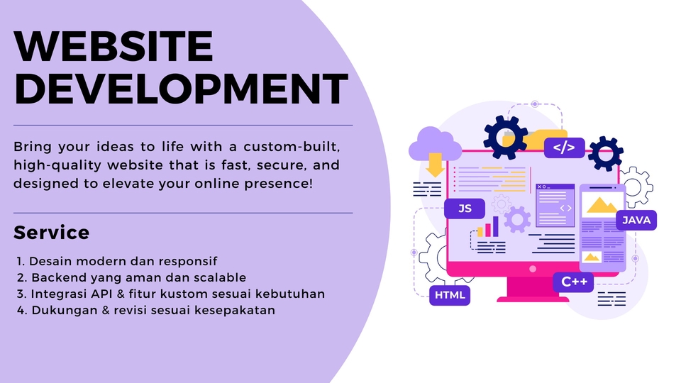 Jasa Pembuatan Website Custom dengan PHP dan Laravel
