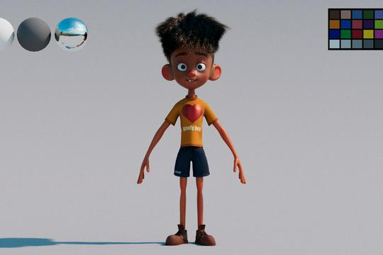 3D character and animation