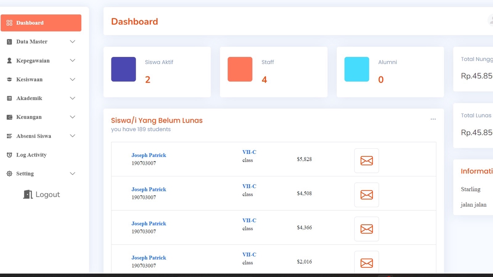 Jasa Pembuatan Panel Admin