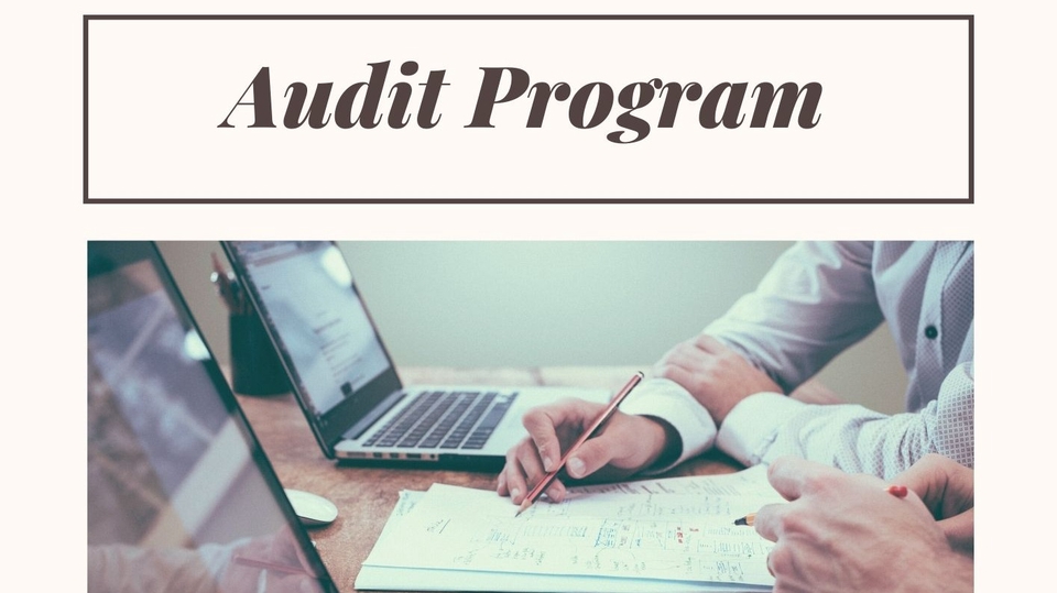 รับเขียน Audit Program