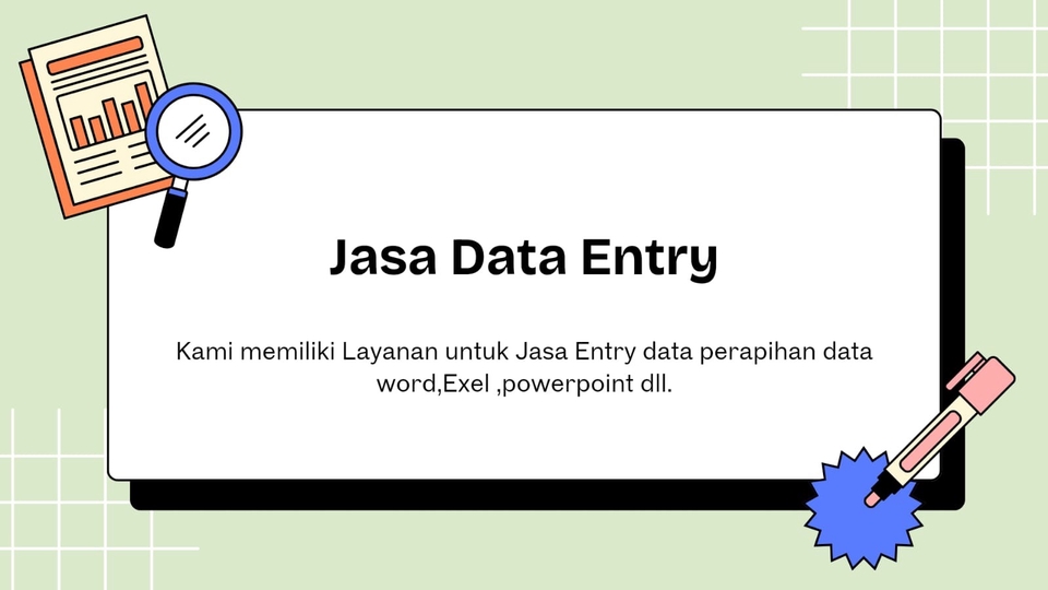 Data Entry & handling data Profesional
