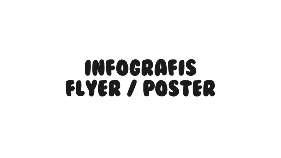 Infografis Flyer / Poster