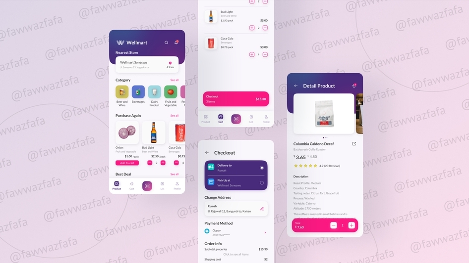 Desain Aplikasi Android atau iOS UIUX Design