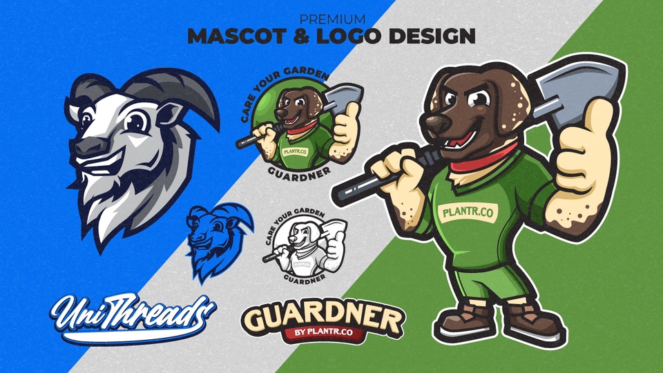 DESAIN MASKOT LOGO UNTUK BRAND, BISNIS, DAN UMKM