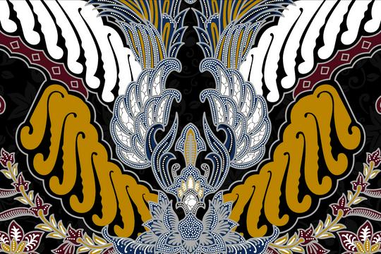 desain batik motif textile