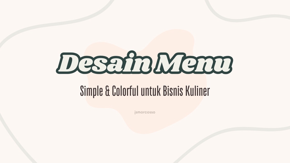 Desain Menu Cafe/Restoran/Coffee Shop/Makanan/Minuman Simple, Minimalis ...