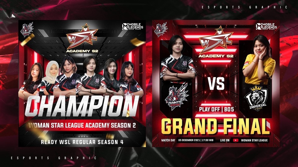 Jasa Desain Poster Esports Social Media