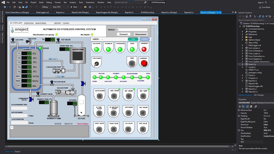Perancangan Desain SCADA Industry