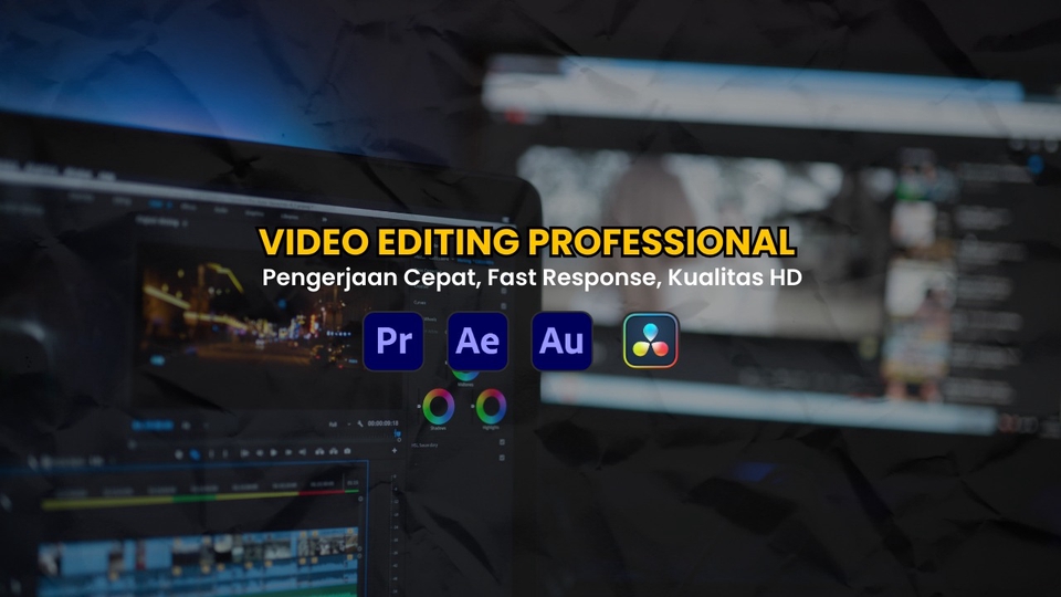 Professional Video Editor (Pengerjaan Cepat, Fast Response, Kualitas ...