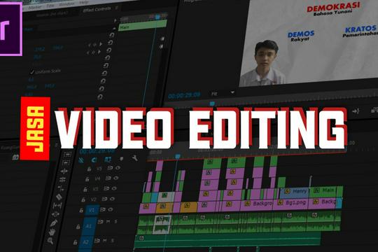 Jasa Video Editing (Youtube, Tiktok, Instagram, Etc)