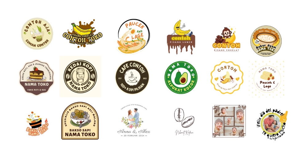 ( 10 menit jadi 5 logo ) Desain Logo Kreatif untuk Membuat Identitas ...